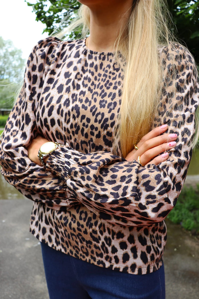 Ena leopard skyrta – Cleopatra Tískuverslun